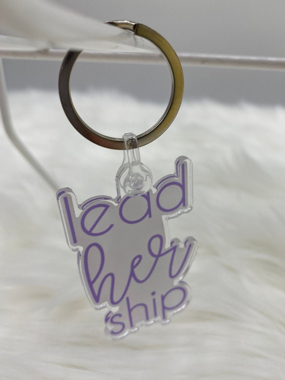 Lead Her Ship Keychain – Ivy and Kay